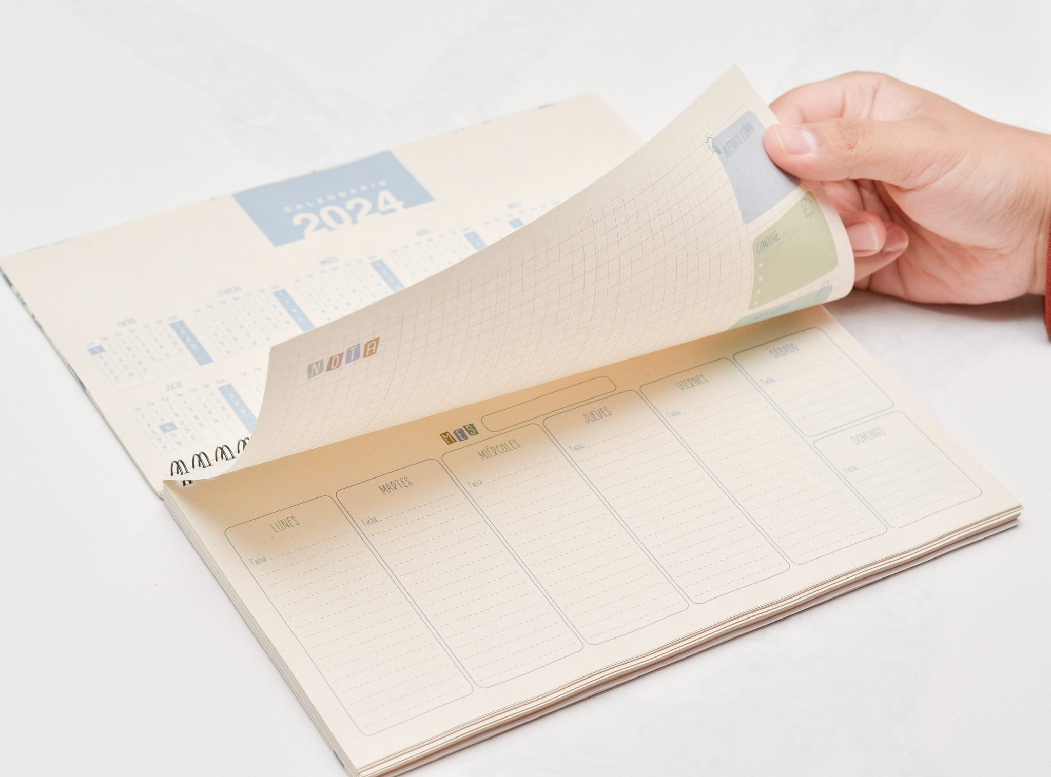 Eco Planner Semanal Flores – Regalos Corporativos Sustentables ...