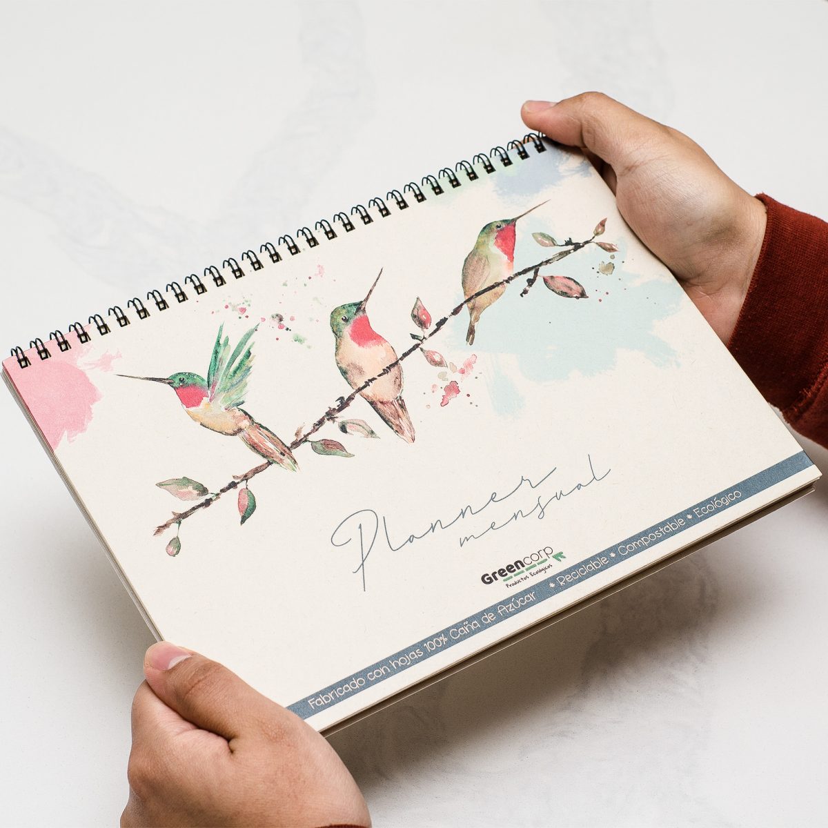 Eco Planner Mensual Colibri – Regalos Corporativos Sustentables ...